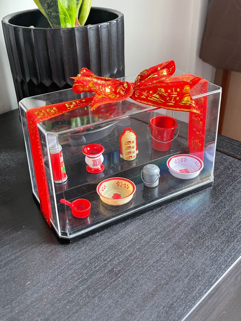 Miniature Guo Da Li Dowry Set, Furniture & Home Living, Home Decor ...