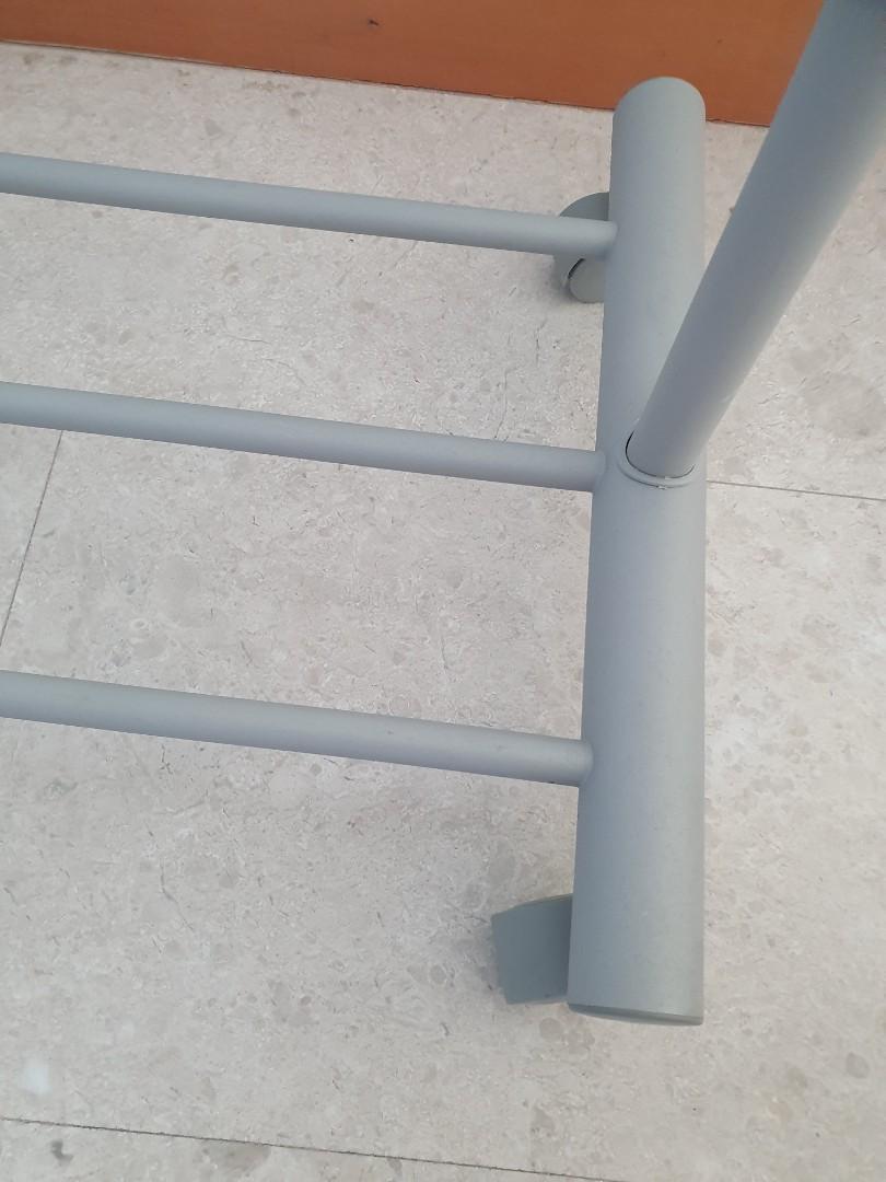 Muji Clothes hanger rack with wheels, Furniture & Home Living, Home ...