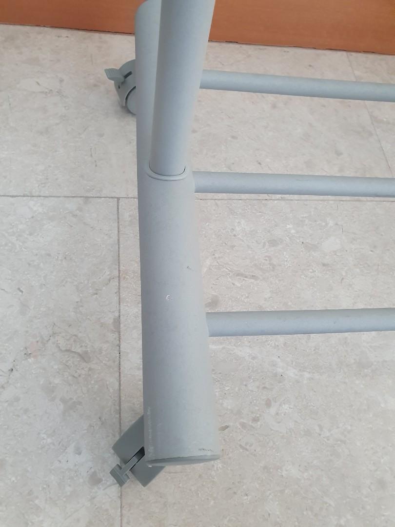 Muji Clothes hanger rack with wheels, Furniture & Home Living, Home ...