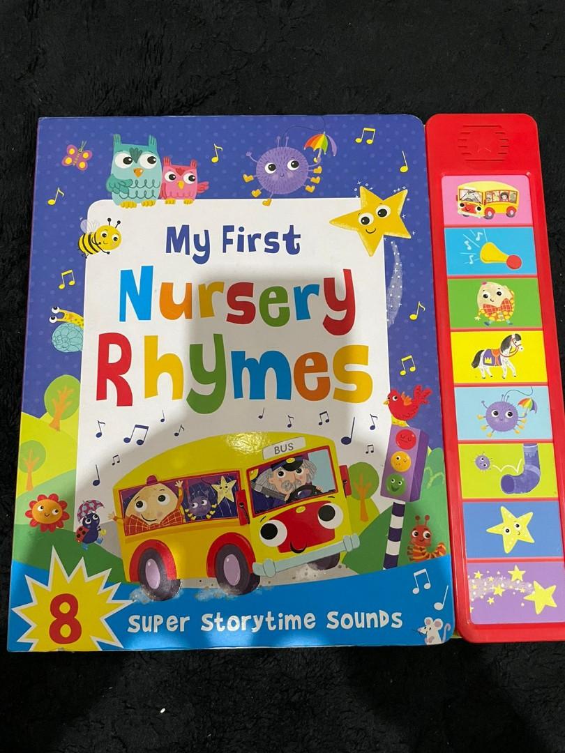 My First Nursery Rhymes Board Book with Sound, Buku & Alat Tulis, Buku ...