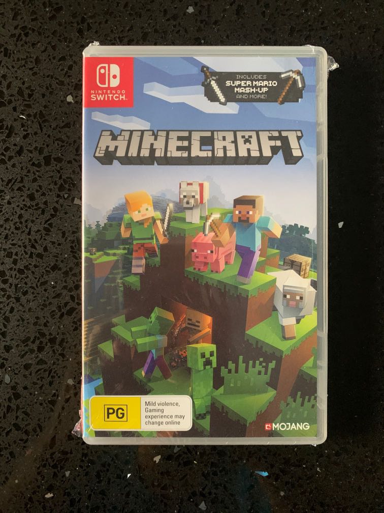 Nintendo switch Minecraft gen 1 gen 2 switch lite OLED, Video Gaming ...