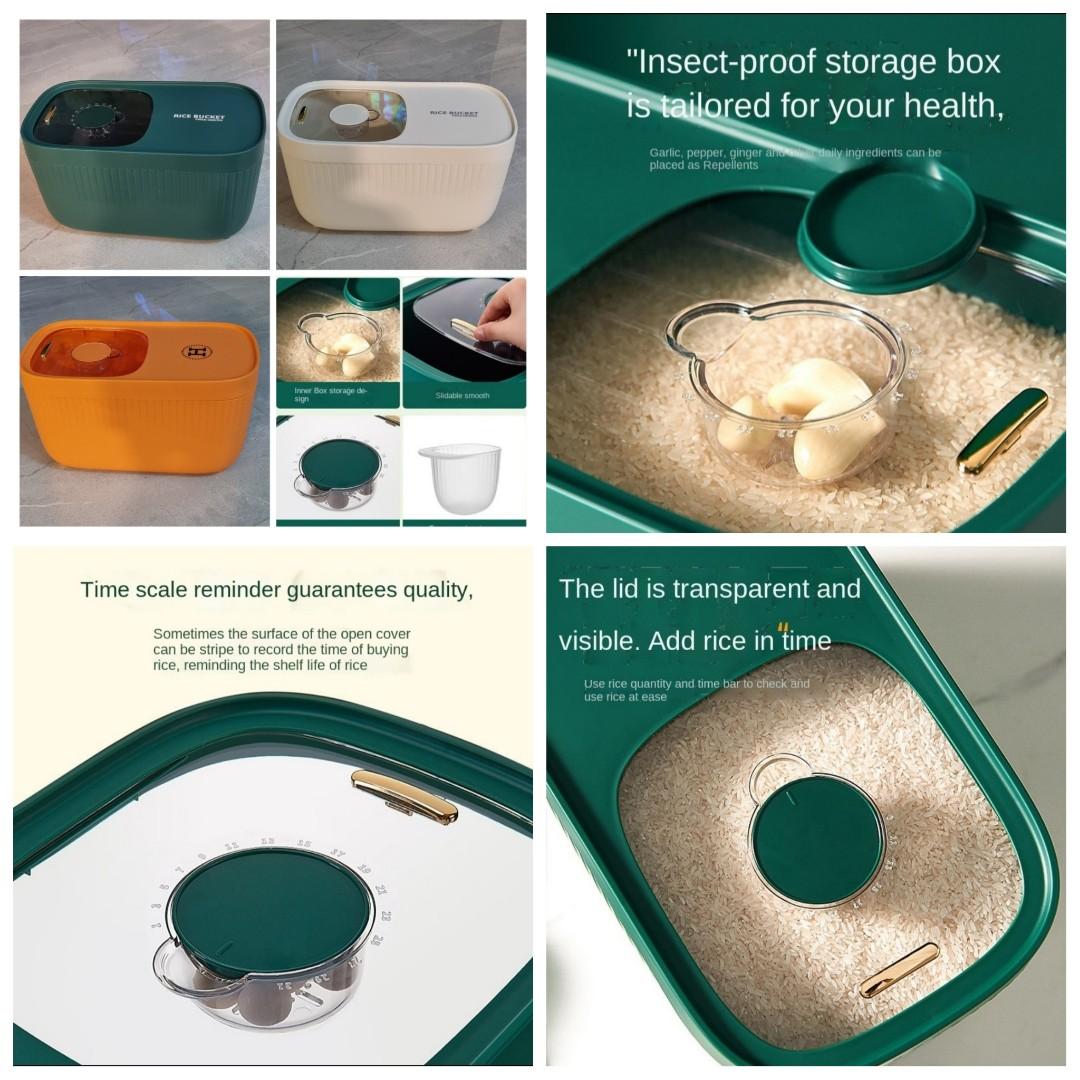 NORDIC RICE STORAGE (20KG), Everything Else on Carousell