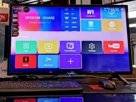Nvision Smart TV 32" wifi, TV & Home Appliances, TV & Entertainment ...