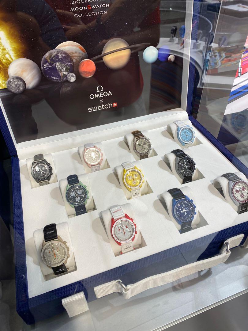Omega Swatch - Full Solar System, Luxury, Watches on Carousell