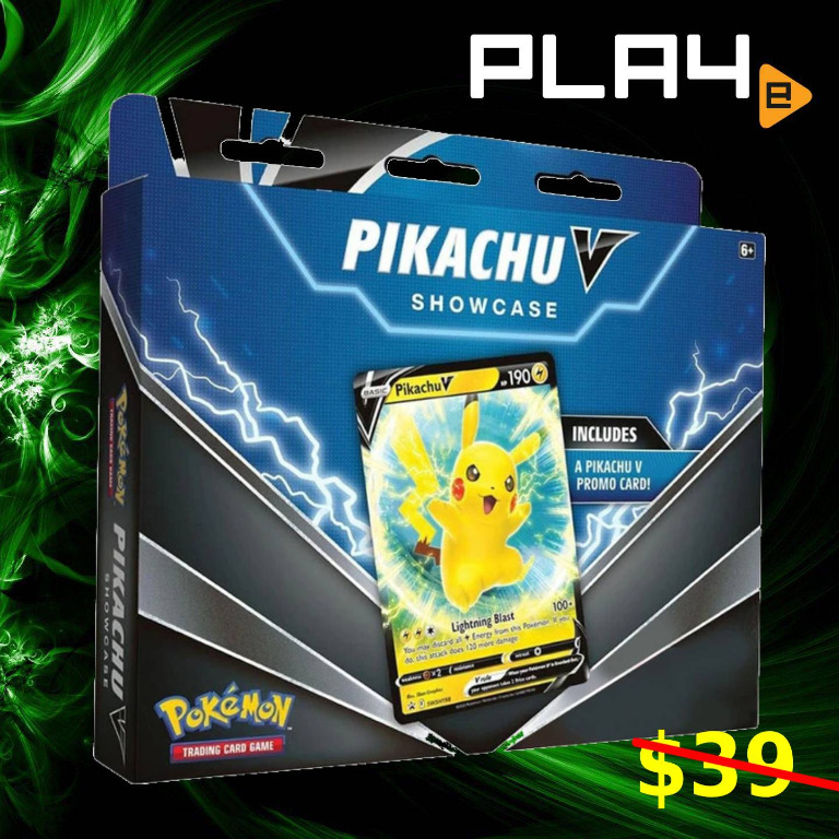 Pokemon TCG Pikachu V Showcase (7071557) Brand New, Hobbies & Toys ...