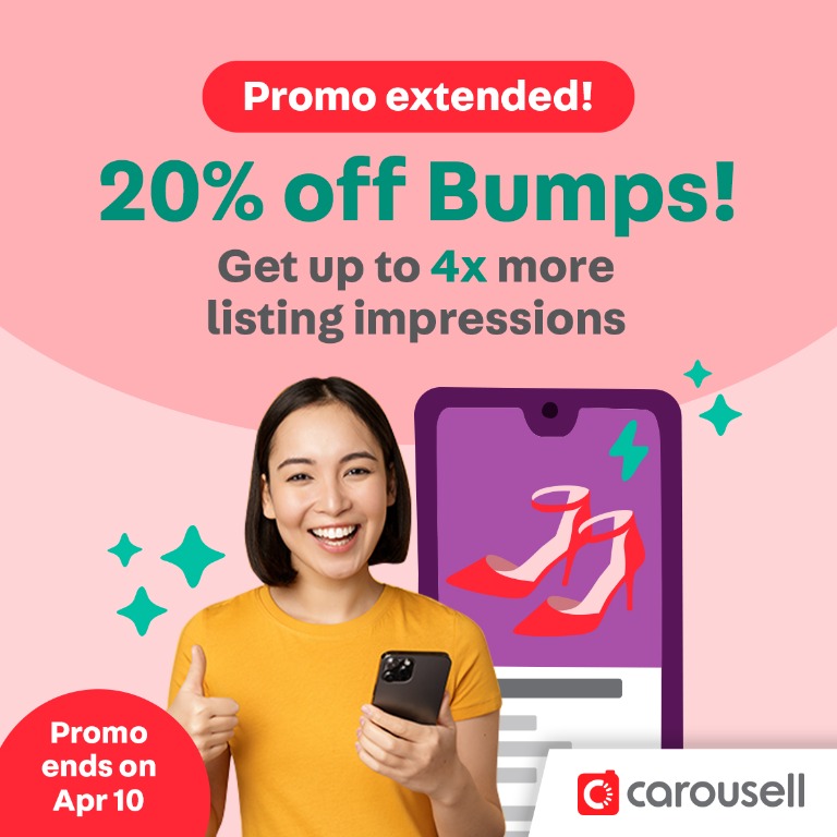 Promo extended: Enjoy 20% discount on Bumps (T&Cs apply), Announcements ...