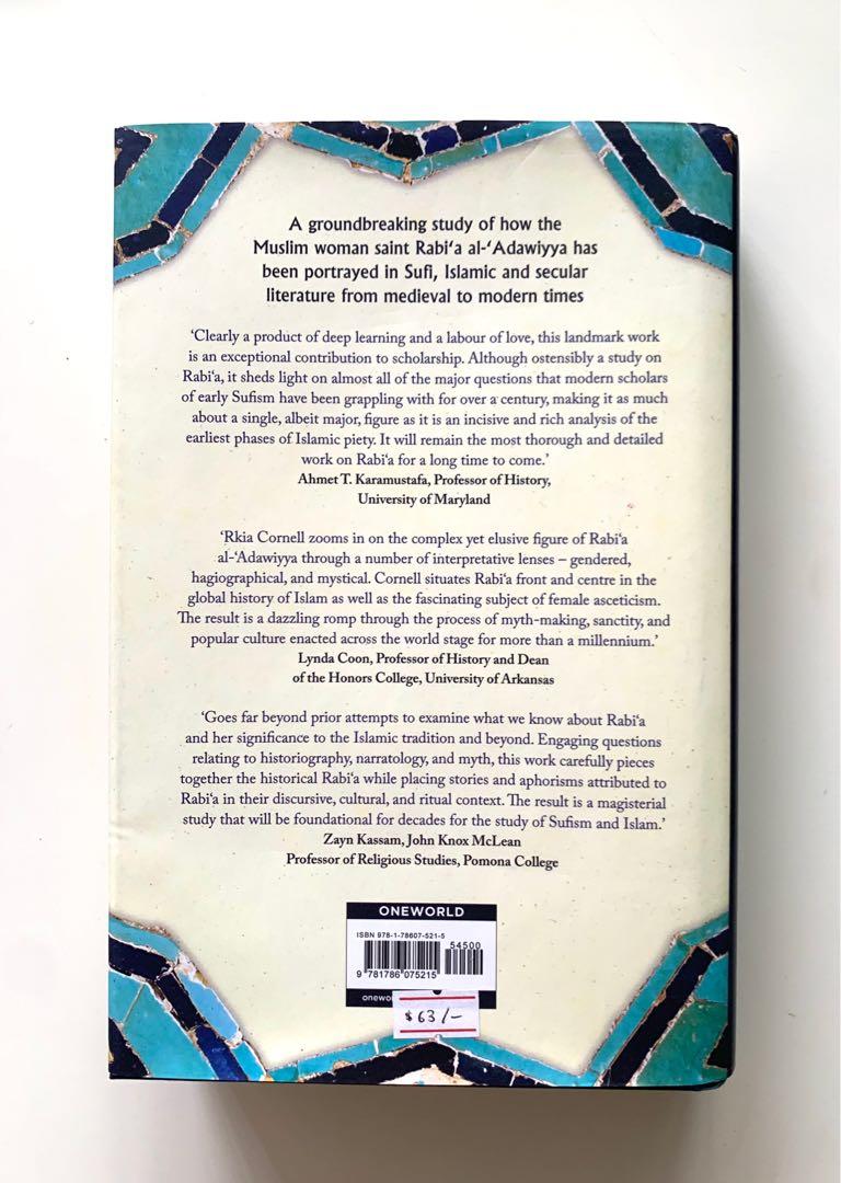 Rabi’a From Narrative to Myth, Hobbies & Toys, Books & Magazines ...