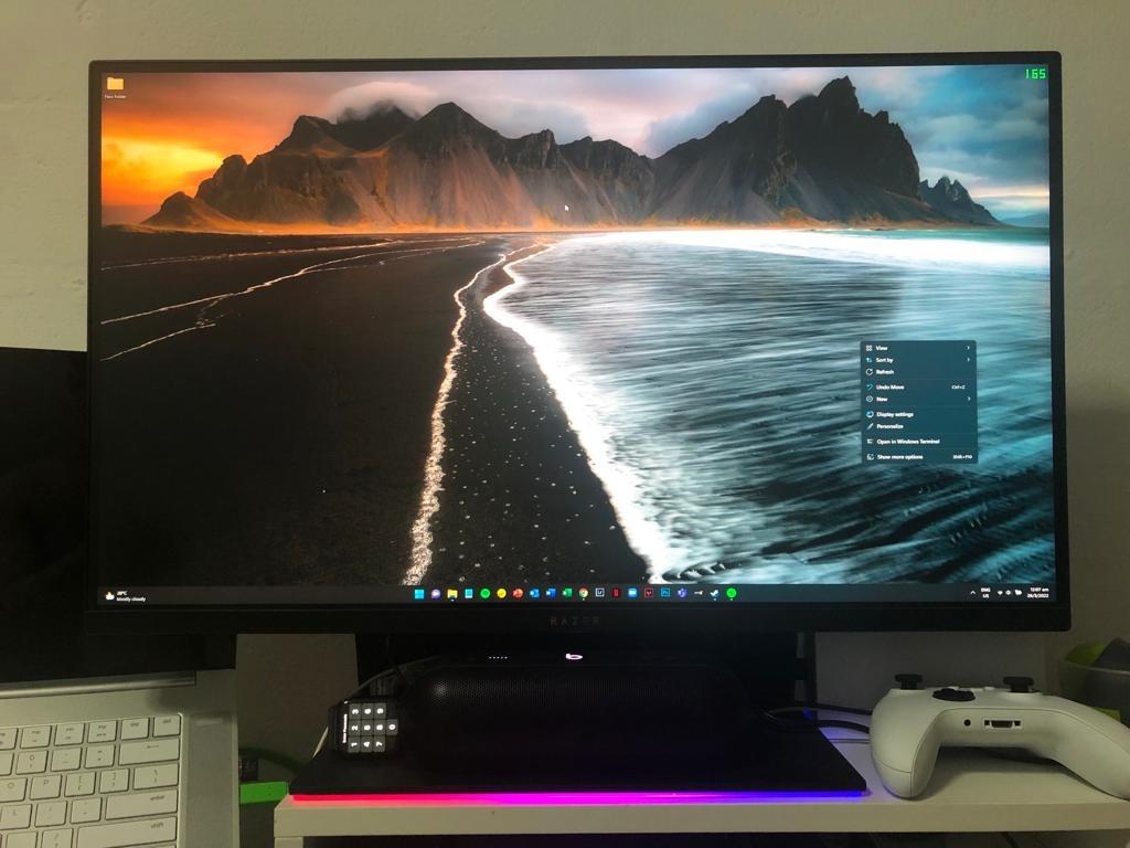 Razer Raptor 27" Gaming Monitor: WQHD (2560x1440 165hz), Computers ...