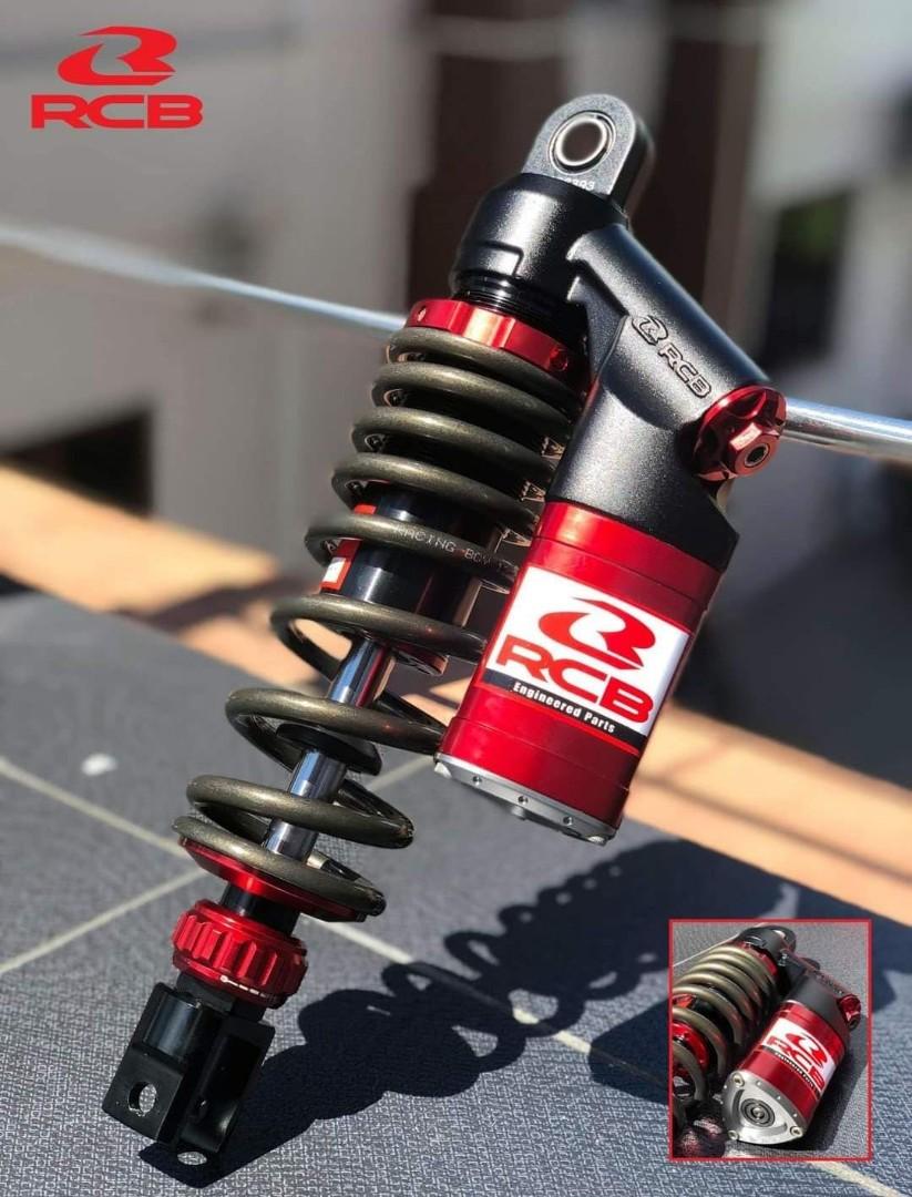 RCB DB5 Series Rear Suspension Titanium&Red last set, Motorcycles ...