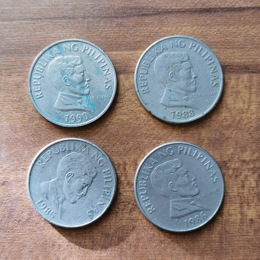 Rizal 4 pesos, Hobbies & Toys, Memorabilia & Collectibles, Currency on ...