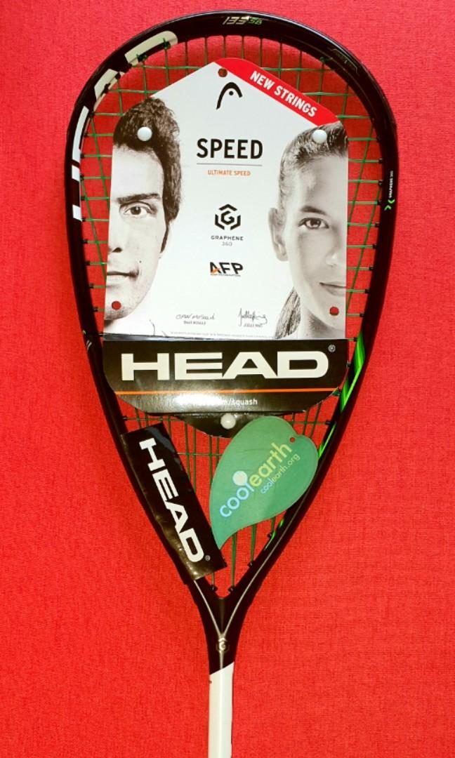 (SALE!!!) Head Graphene 360 Speed 135 SB Squash Racket, Sports ...