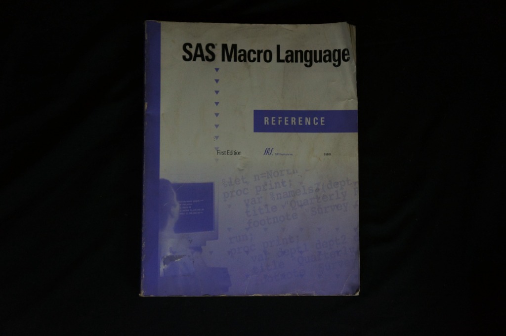 SAS Macro Language, Hobbies & Toys, Books & Magazines, Textbooks on ... SAS Macro Language, Hobbies & Toys, Books & Magazines, Textbooks on ...