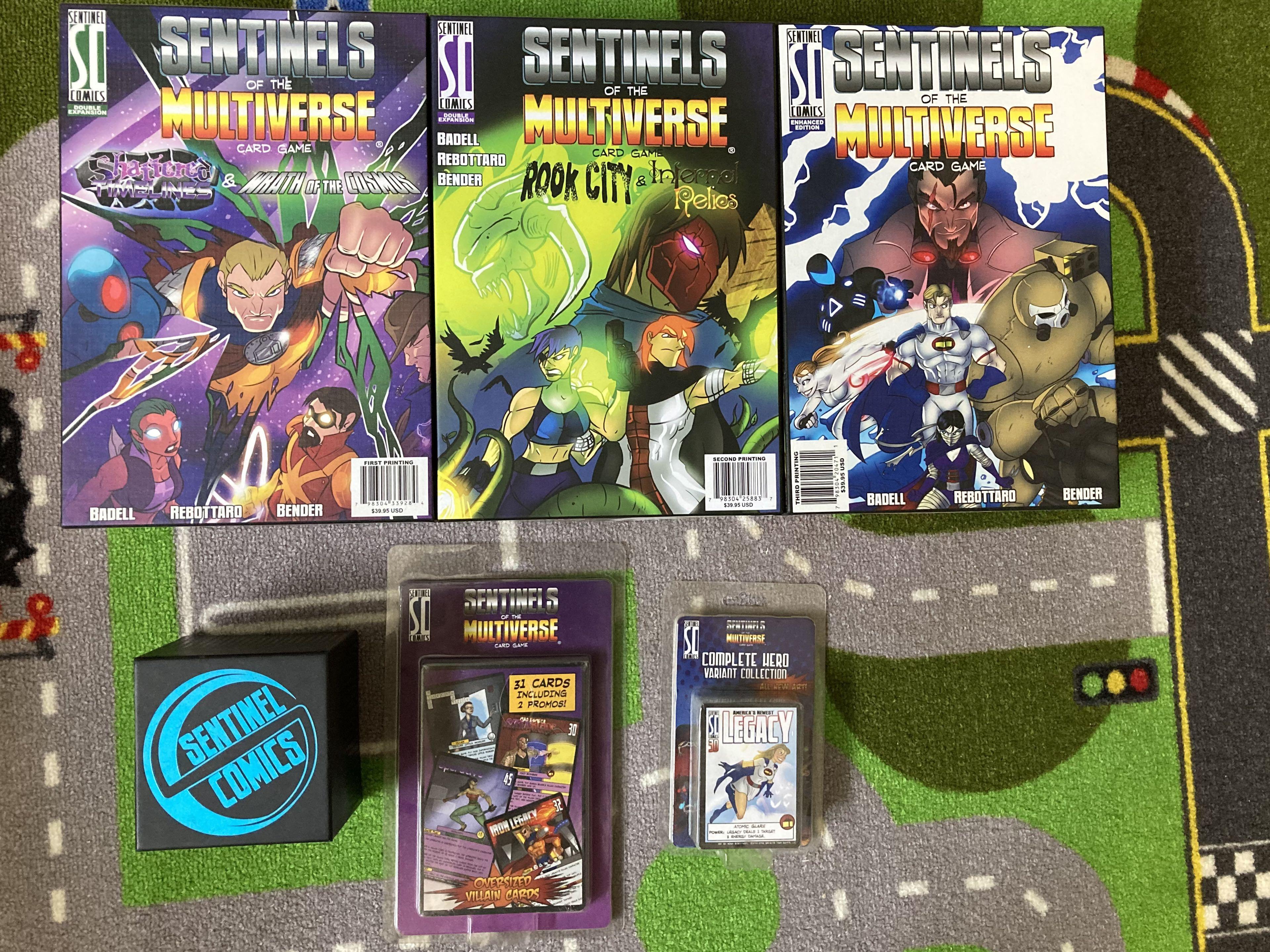 Sentinels of The Multiverse Board Card Game Collection, Hobbies & Toys ...