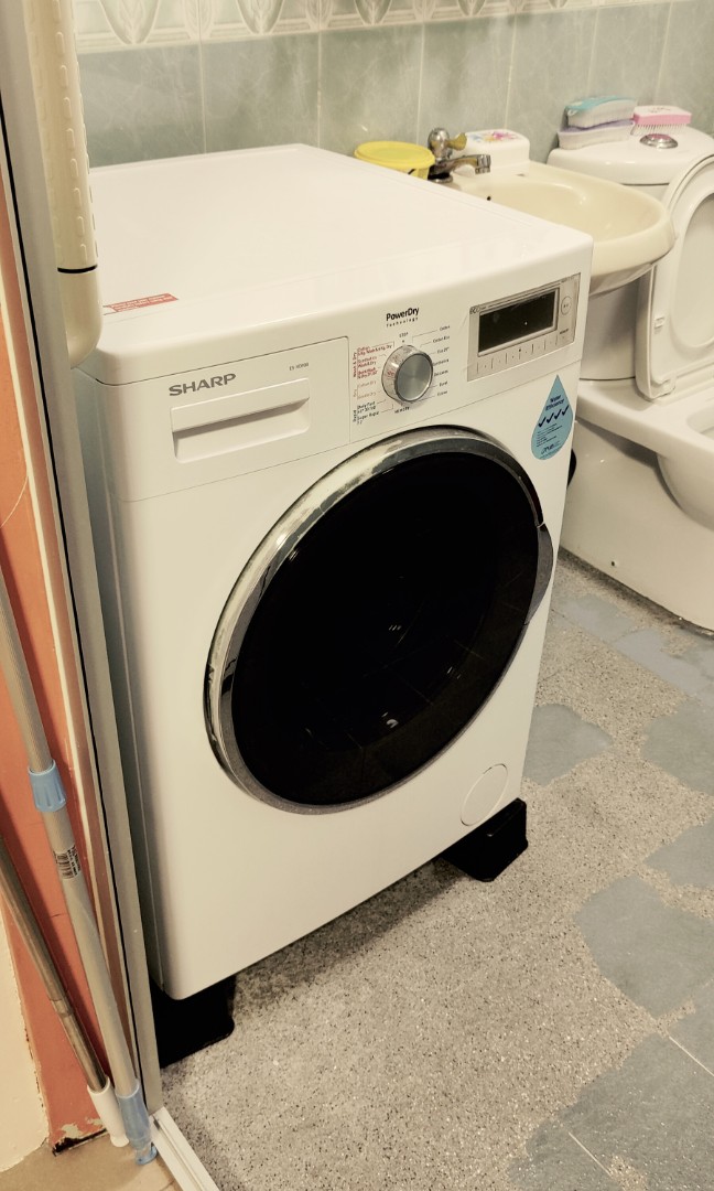 Sharp washer and dryer ES VD900, TV & Home Appliances, Washing Machines ...
