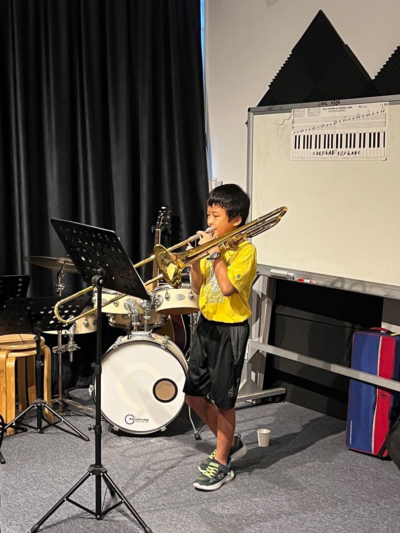 Learn Trombone, Singapore Trombone Lesson, Music Course, workshop, 30 ...