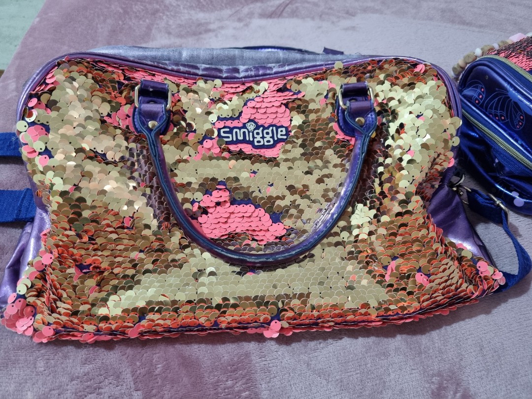 Smiggle Weekender and Double Decker Bag Set, Babies & Kids, Going Out ...