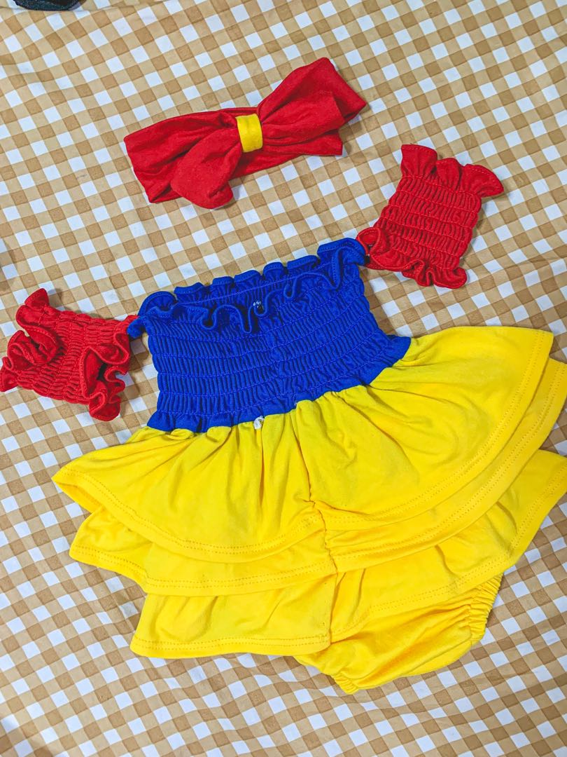 Snow white milestone costume, Babies & Kids, Babies & Kids Fashion on ...