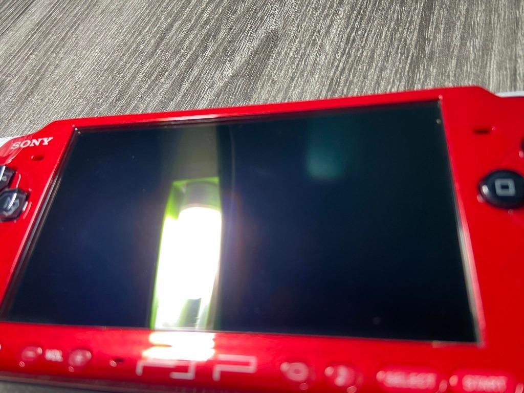 Sony PSP-3000 Red Black Value Pack like new, Video Gaming, Video Game ...
