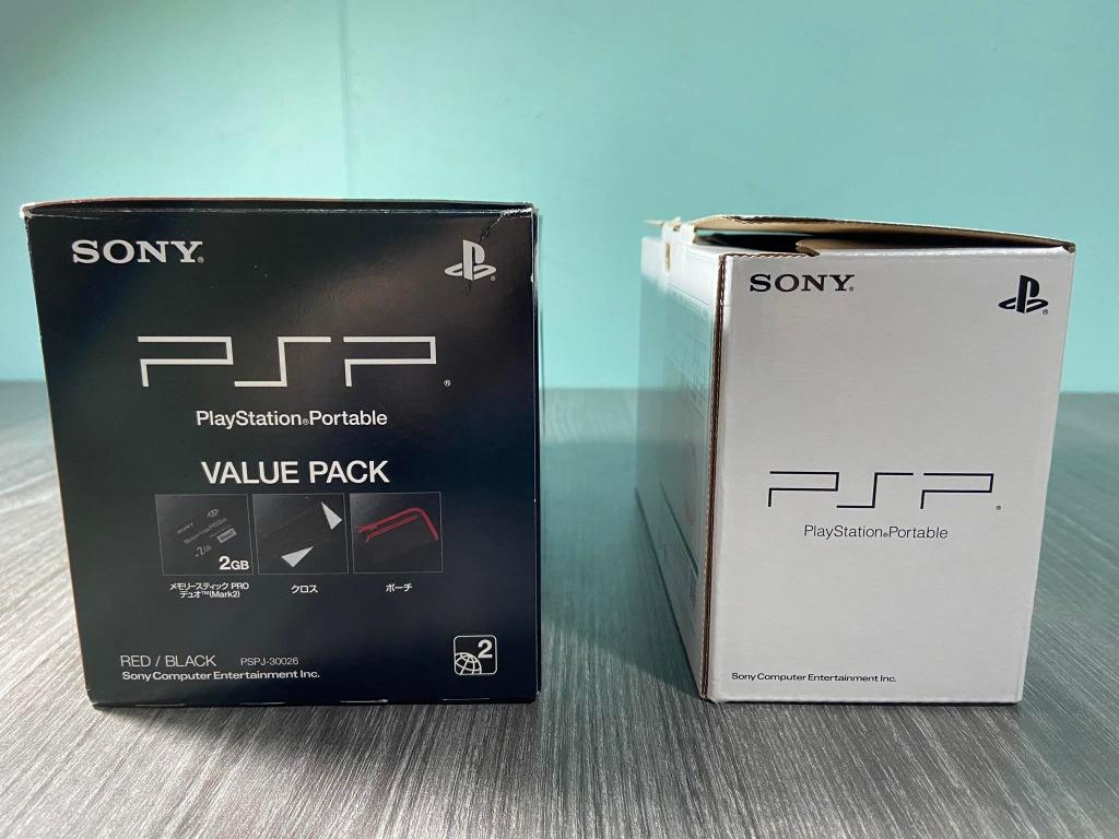 Sony PSP-3000 Red Black Value Pack like new, Video Gaming, Video Game ...