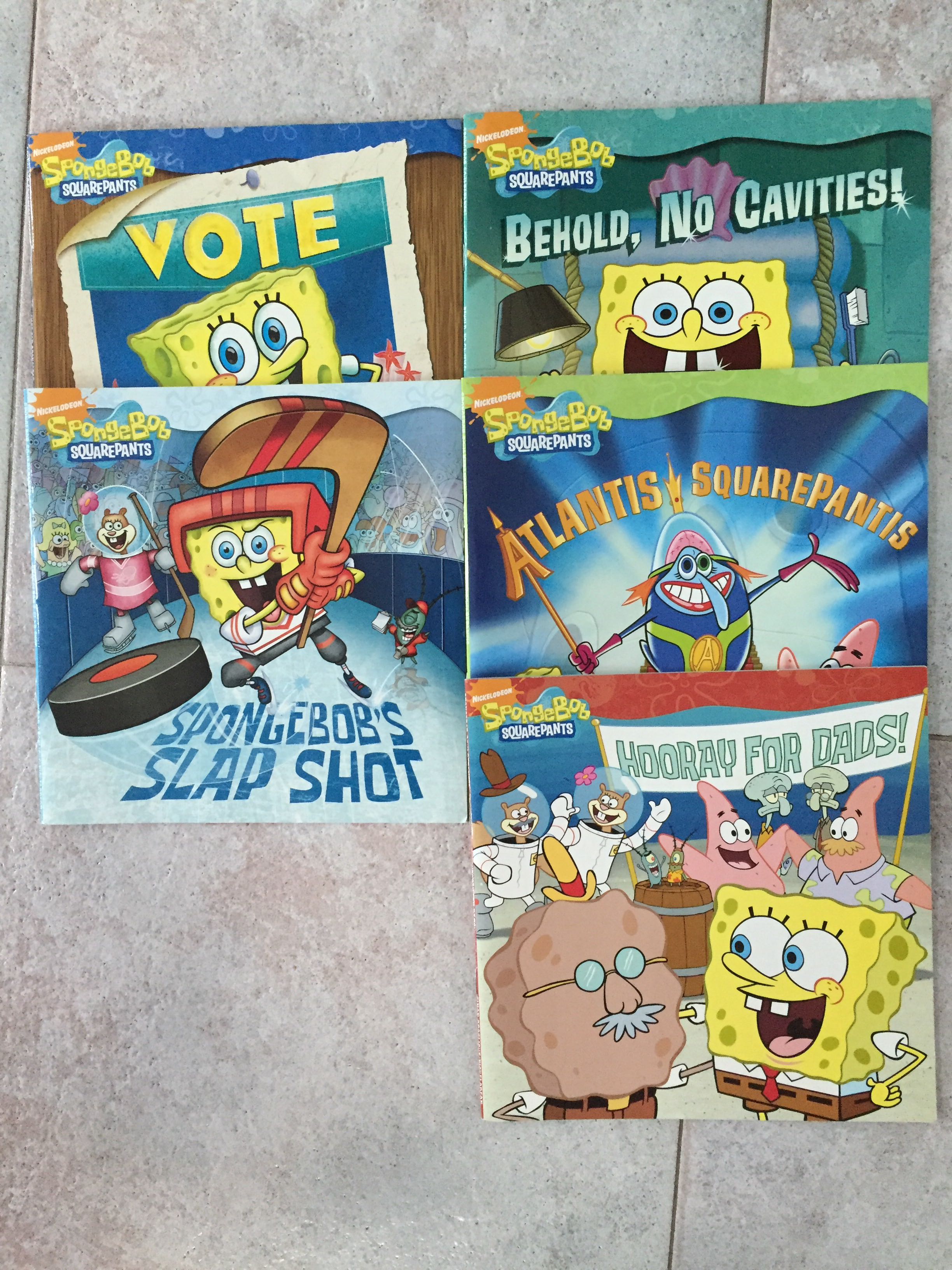 Spongebob squarepants books, Hobbies & Toys, Books & Magazines ...