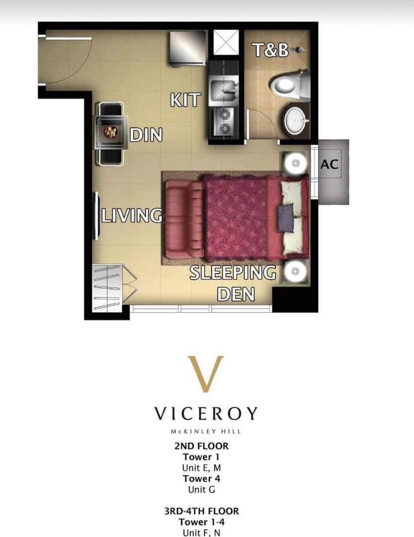 Studio type condo, Property, For Sale, Apartments & Condos on Carousell