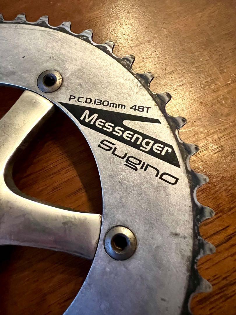 Sugino Messenger Crankset 48T, Sports Equipment, Bicycles & Parts, Bicycles on Carousell