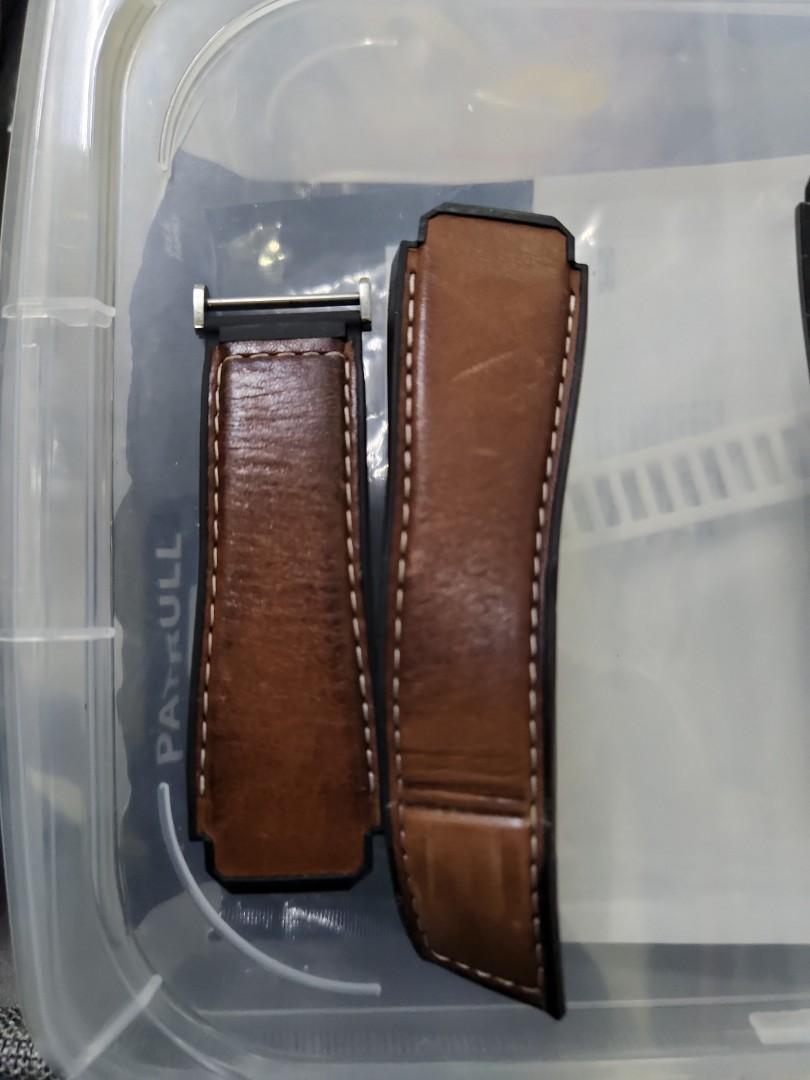 Tag Heuer Connected E2 brown leather strap, Mobile Phones & Gadgets ...