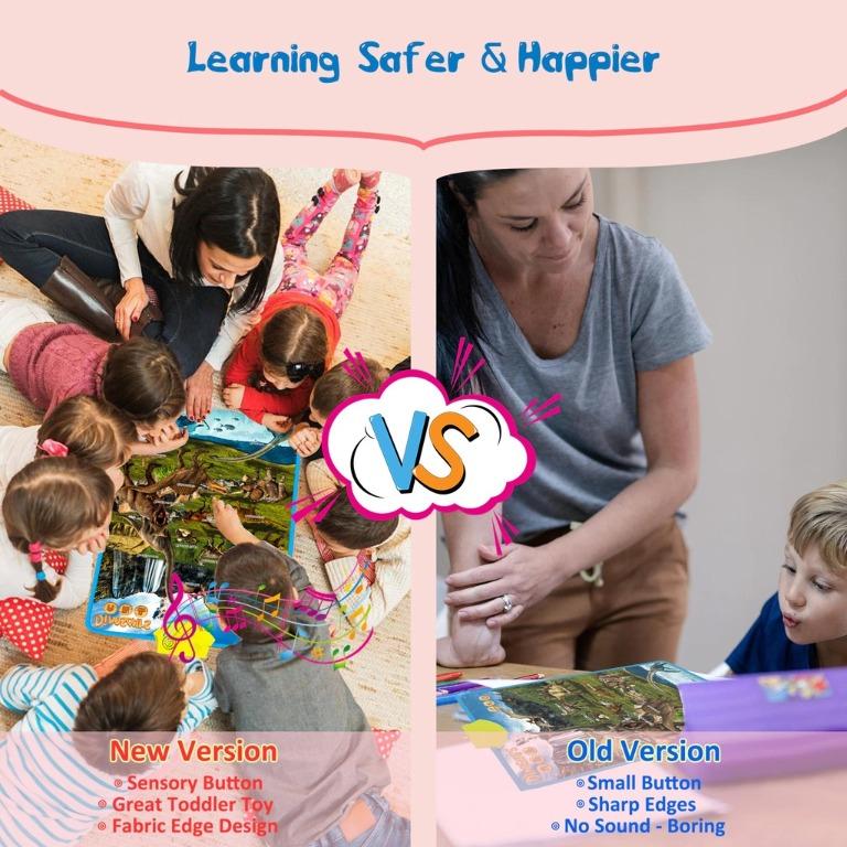 Talking Poster Educational Wall Chart Electronic Interactive Alphabet ...