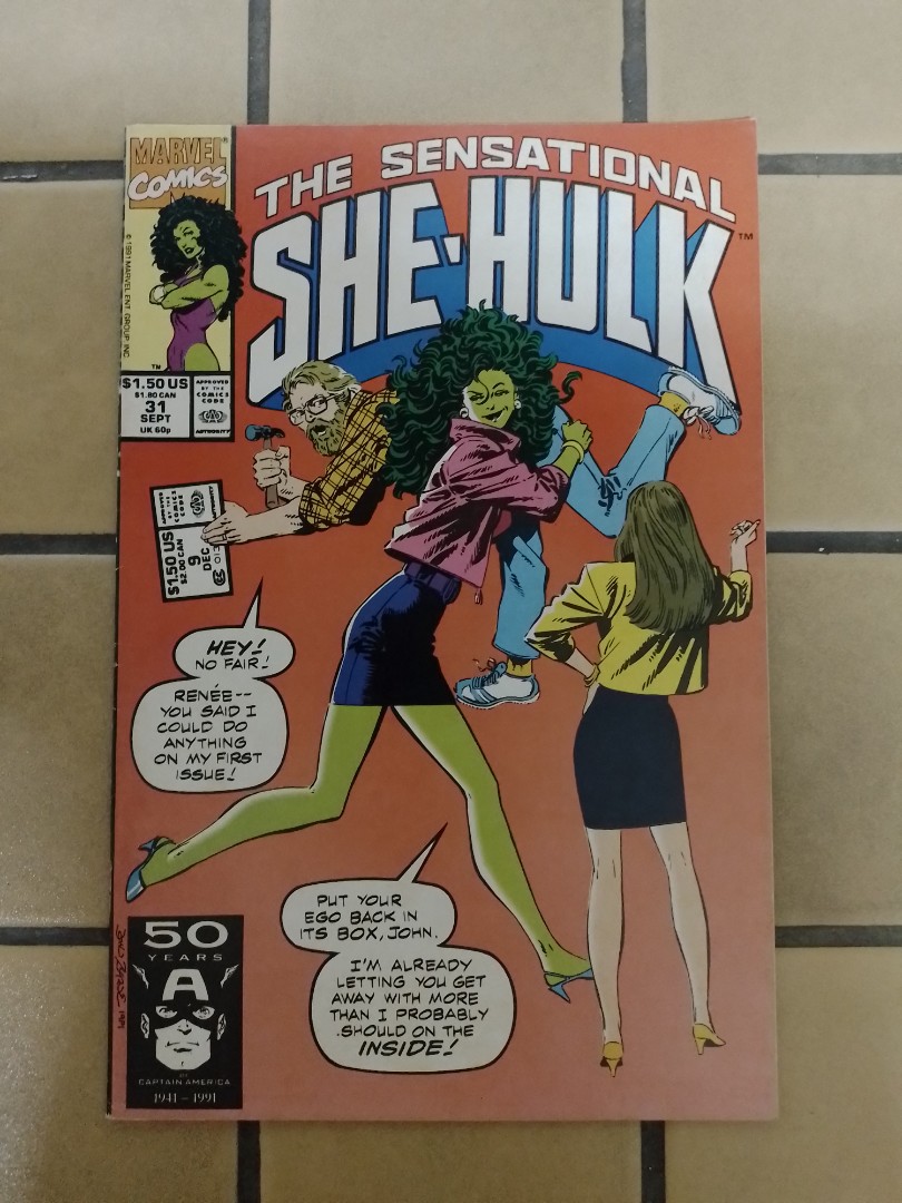 The Sensational She-Hulk #31 ( John Byrne - Cover Art ) Marvel Copper ...