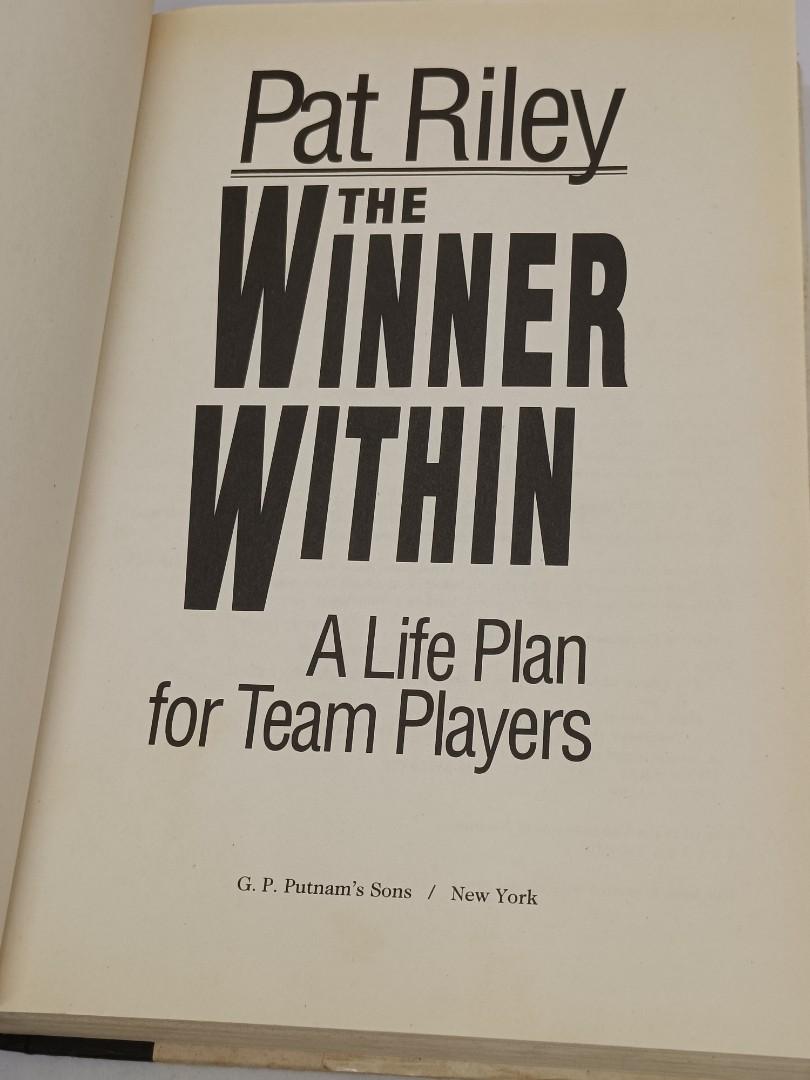 The Winner Within: A Life Plan for Team Players by Pat Riley, Hobbies ...