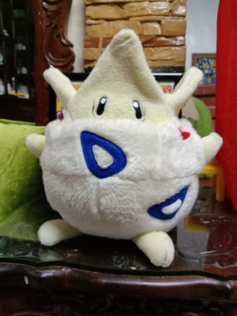 TOGEPI POKEMON PLUSH, 13 INCHES, Hobbies & Toys, Toys & Games on Carousell