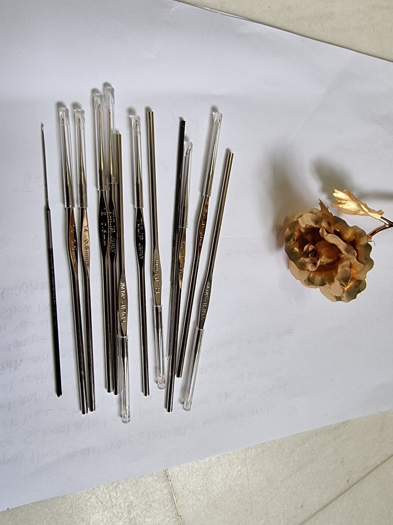Tulip brand aari work needles/Embroidery needles, Hobbies & Toys ...