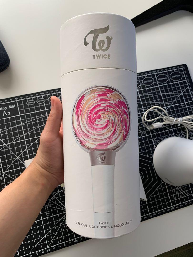 TWICE Official Candy Bong Version 1, Hobbies & Toys, Memorabilia ...