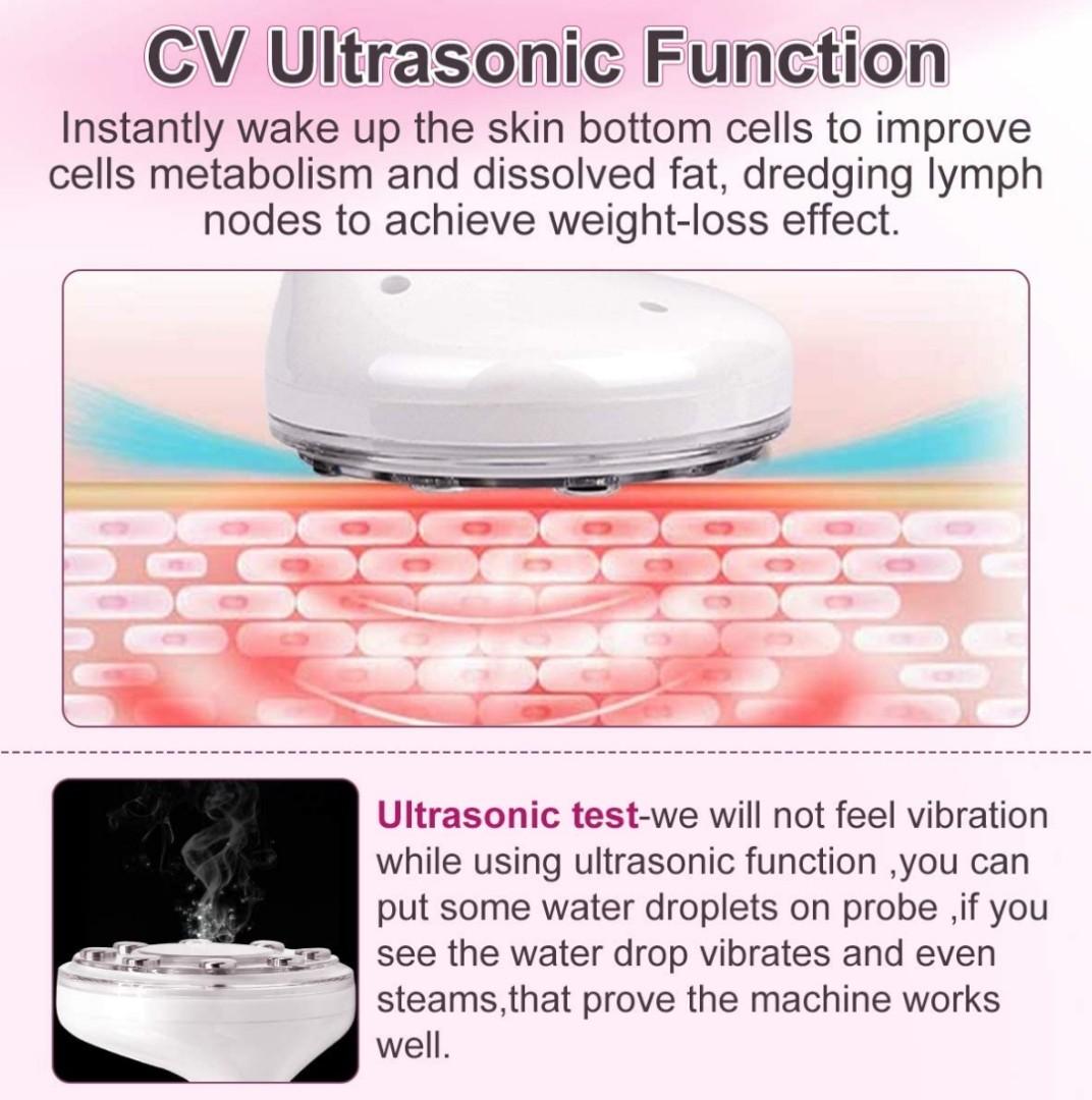 Ultrasound Cellulite Removal Machine Cavitation Fat Removal Device RF ...