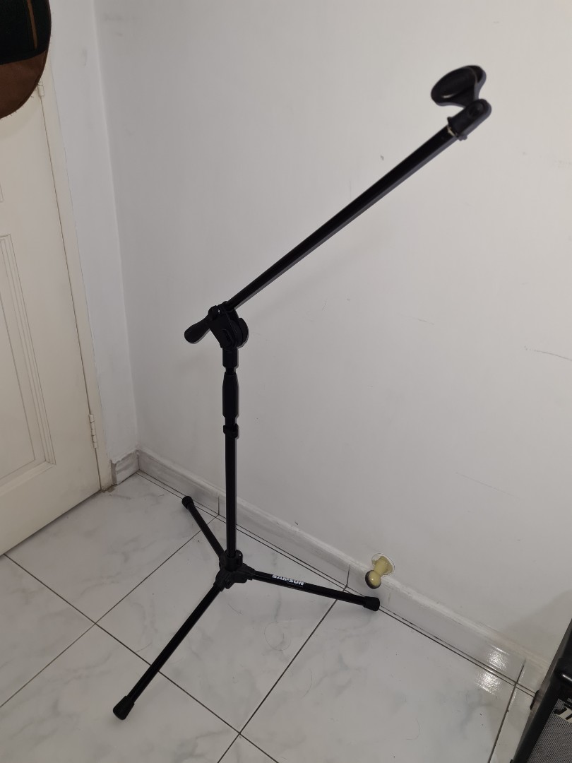 [USED] Samson MK10 Lightweight Boom Stand for Microphones, Hobbies ...