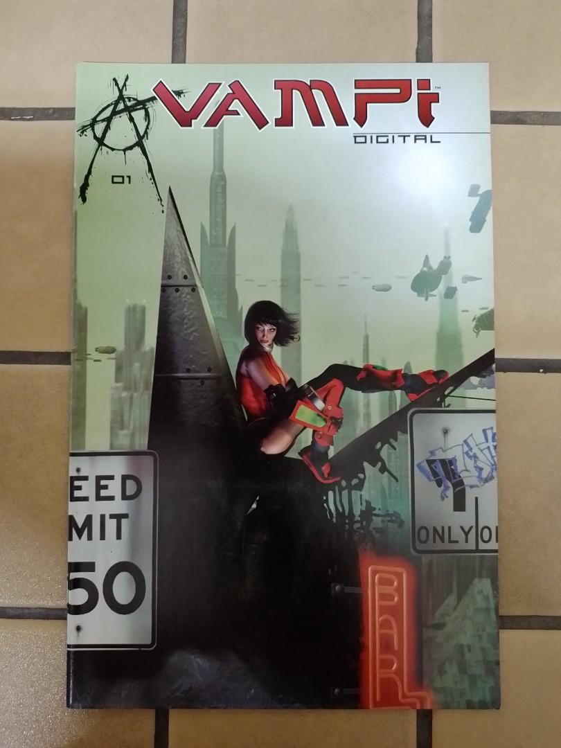 Vampi Digital #1 ( Brian Haberlin/George Deep - Cover Art ) Anarchy ...