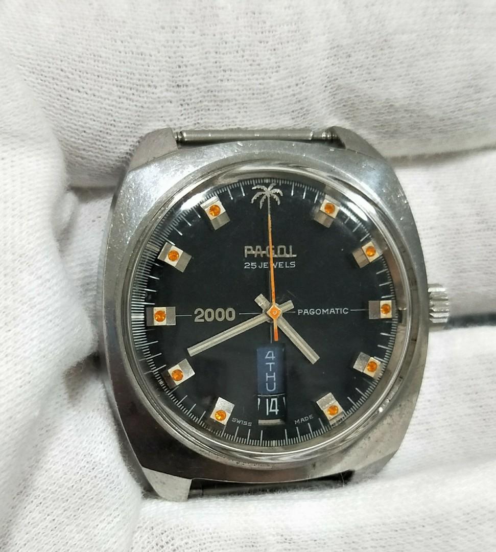 Vintage Pagol 2000 D/D, Luxury, Watches on Carousell