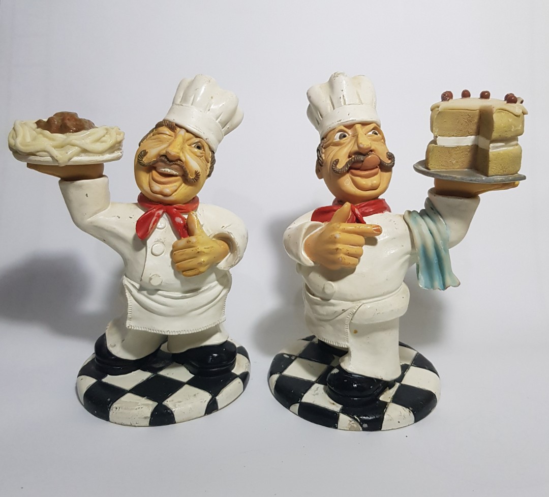 Vintage Peter Mook Chef Figurines, Hobbies & Toys, Memorabilia ...