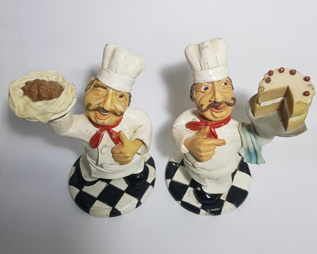 Vintage Peter Mook Chef Figurines, Hobbies & Toys, Memorabilia ...
