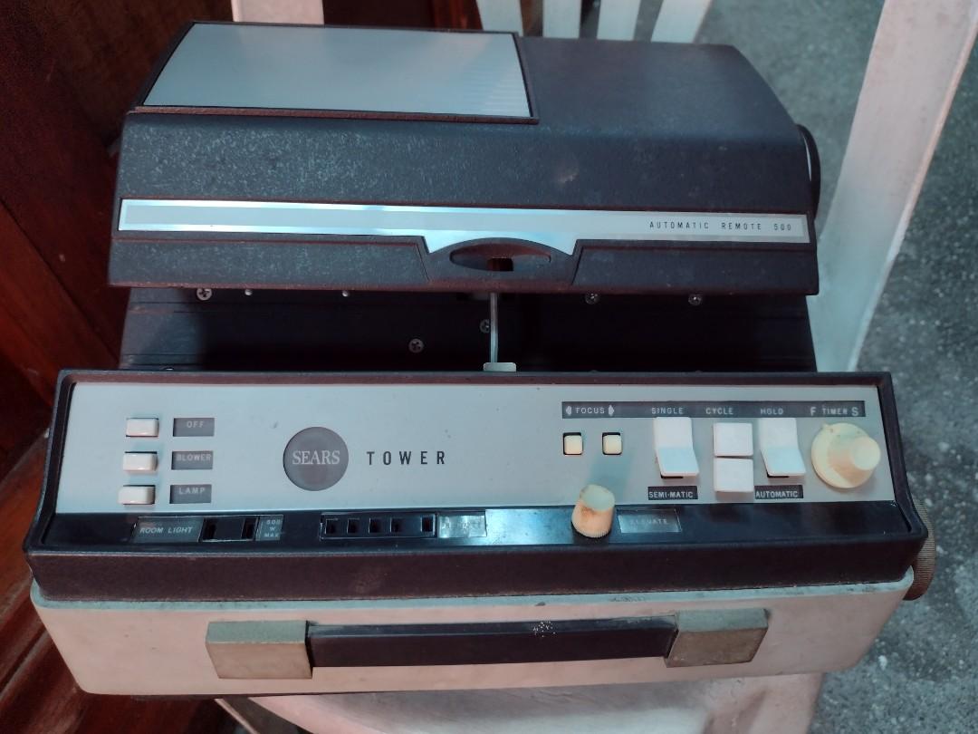 Vintage Sears Tower Projector, TV & Home Appliances, TV & Entertainment ...