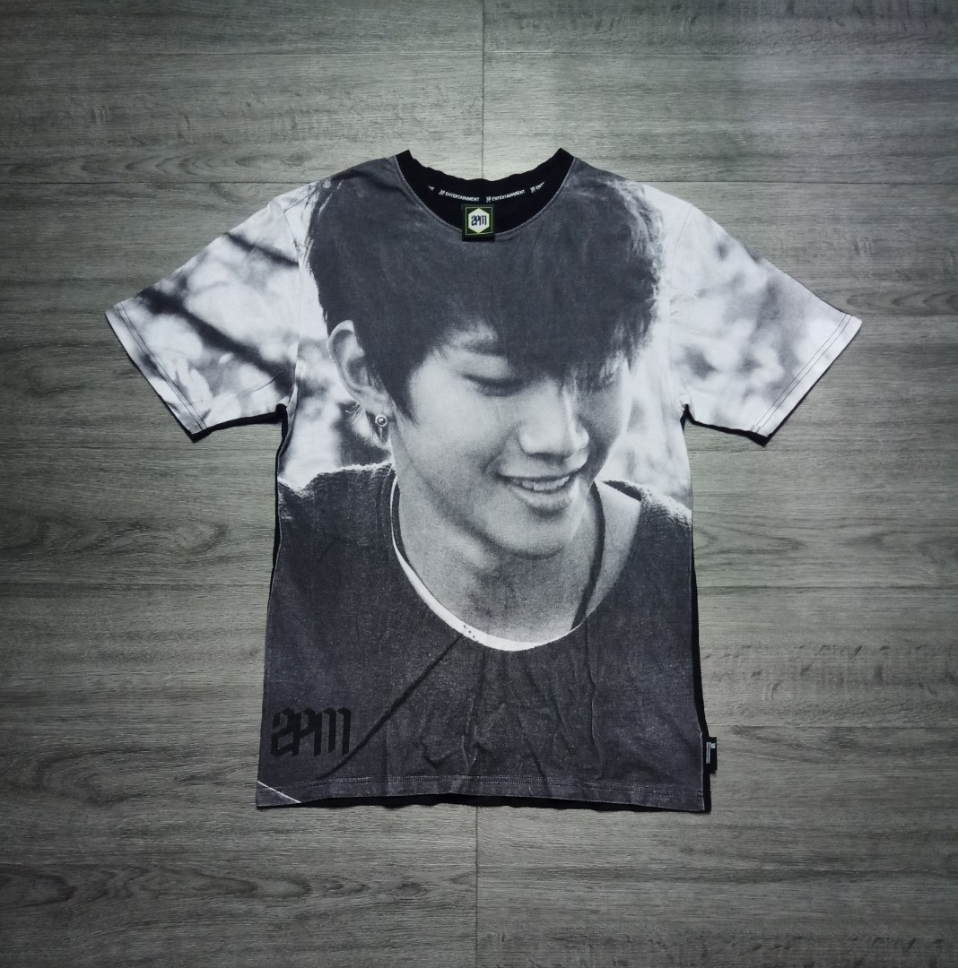 2PM JYP Official Merch Ok Taecyeon AOP Shirt, Men's Fashion, Activewear ...