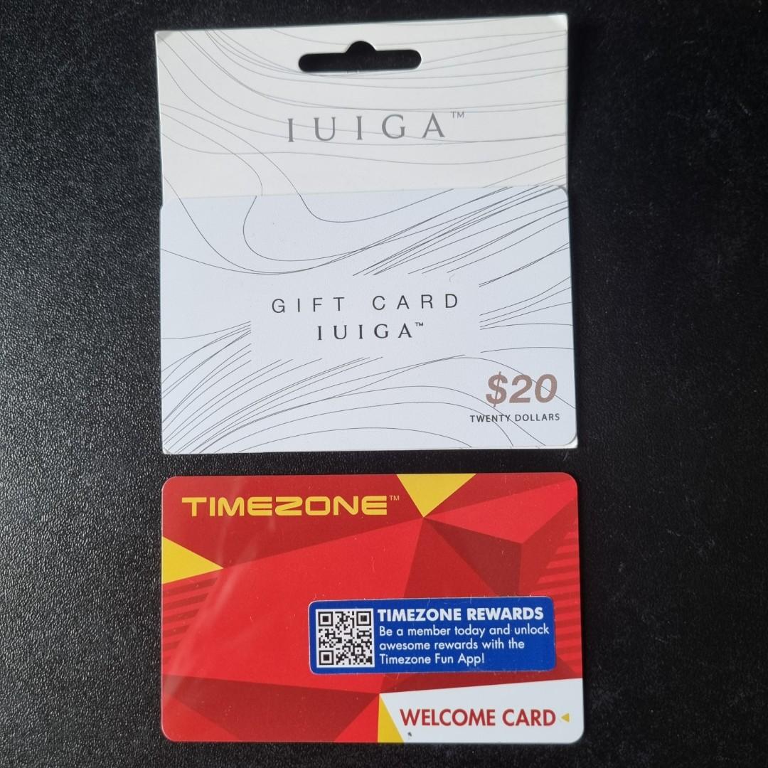 $30 Timezone Gift Card, Tickets & Vouchers, Vouchers on Carousell