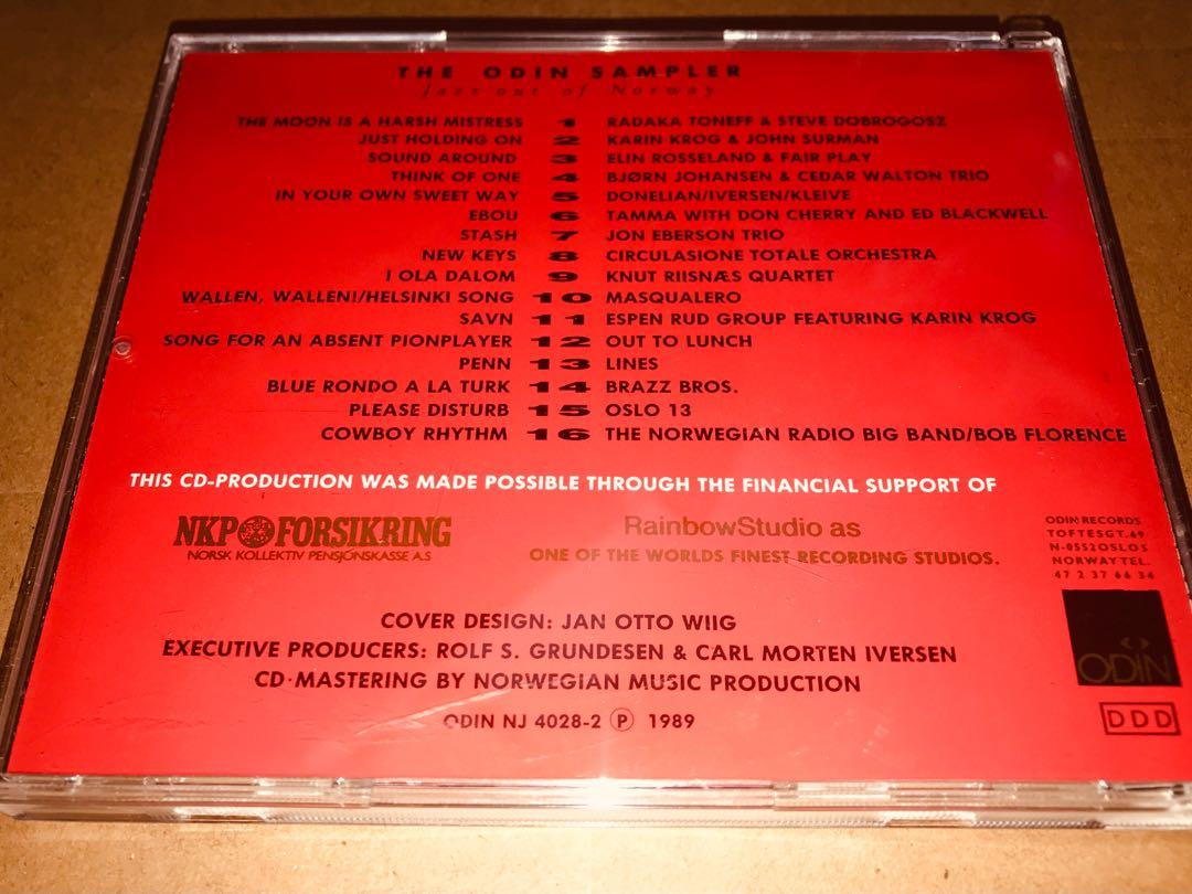 羅威發燒錄音廠 ODIN Sampler 示範天碟 （稀有1989 年首版CD ), 興趣及遊戲, 音樂、樂器 & 配件, 音樂與媒體 - CD 及 DVD - Carousell