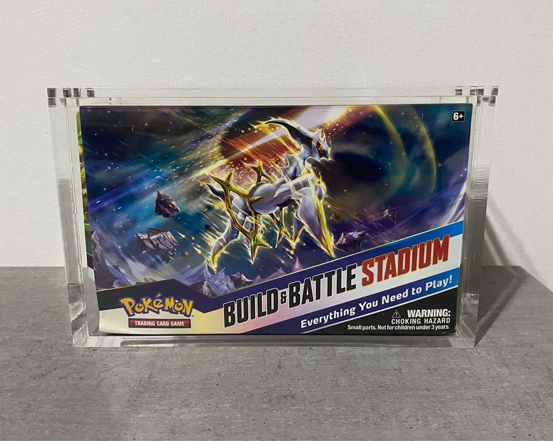Acrylic - Pokémon Battle Stadium Acrylic Case, Hobbies & Toys, Toys ...