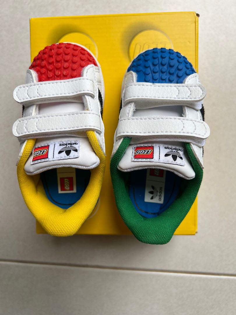 Adidas original superstar x LEGO baby shoe UK4, Babies & Kids, Babies ...