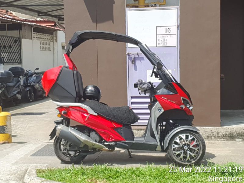 ADIVA ADI 200, Motorcycles, Motorcycles for Sale, Class 2B on Carousell