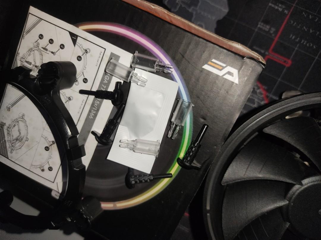 Aigo Darkflash Darkvoid cpu cooler RGB, Computers & Tech, Parts ...