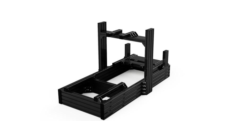 alu sim rig | sim racing rig | F1 & GT sim rig - 4080/40120/40160 Alu ...