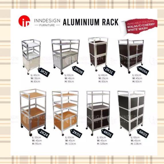 aluminum Rack kitchen rack fully assembled, Furniture & Home Living ...