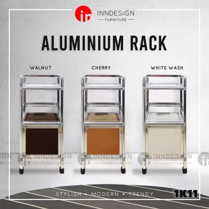 aluminum Rack kitchen rack fully assembled, Furniture & Home Living ...